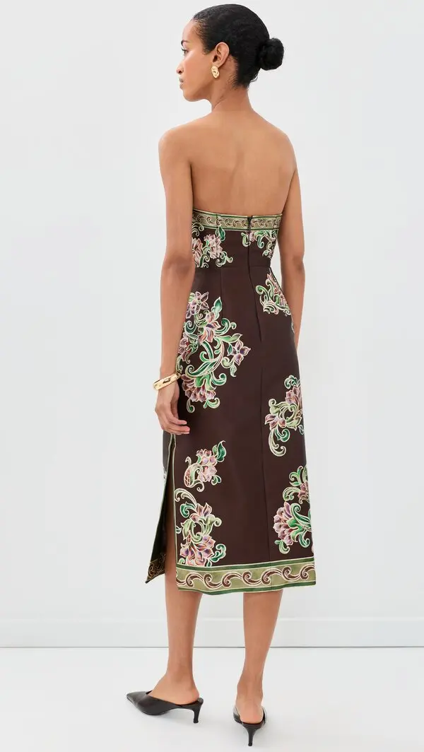 ALEMAIS Josie Bodice Midi Dress