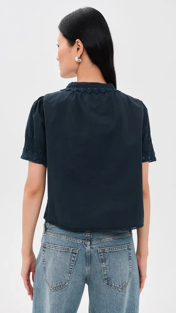 Warp + Weft Lonestar Peasant Top