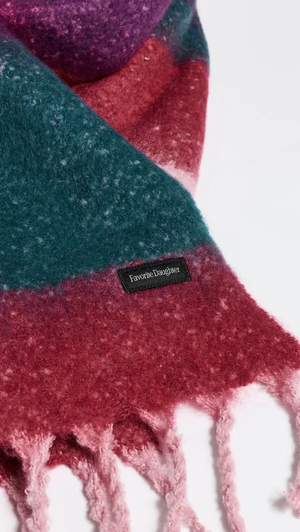 FAVORITE DAUGHTER The Mixed Signals Fringe Scarf