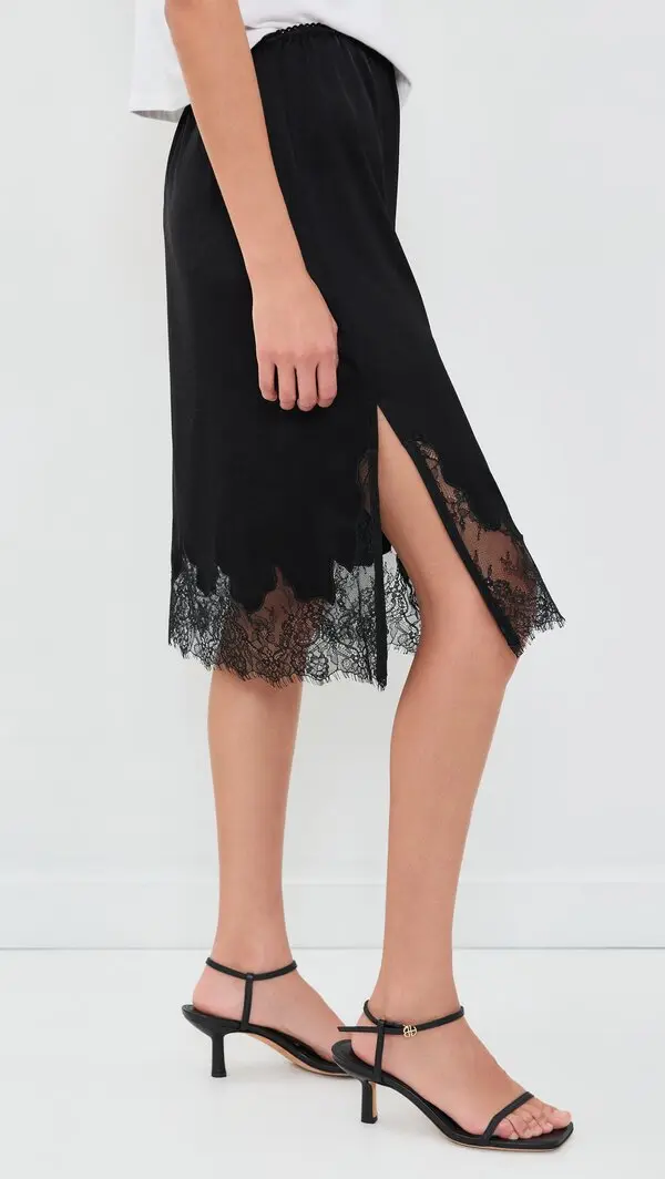 Citizens Of Humanity Lace Trimmed Skirt