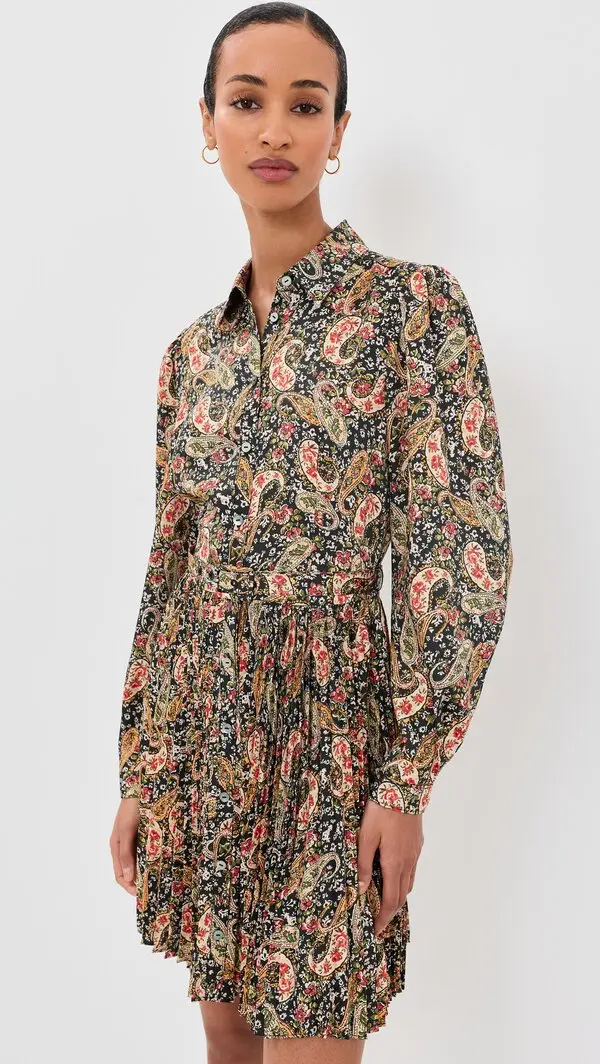 Cinq À Sept Rose Paisley Reynolds Dress