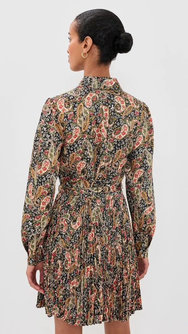 Cinq À Sept Rose Paisley Reynolds Dress