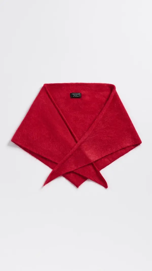 Rag & Bone Jada Brushed Cashmere Bandana Scarf