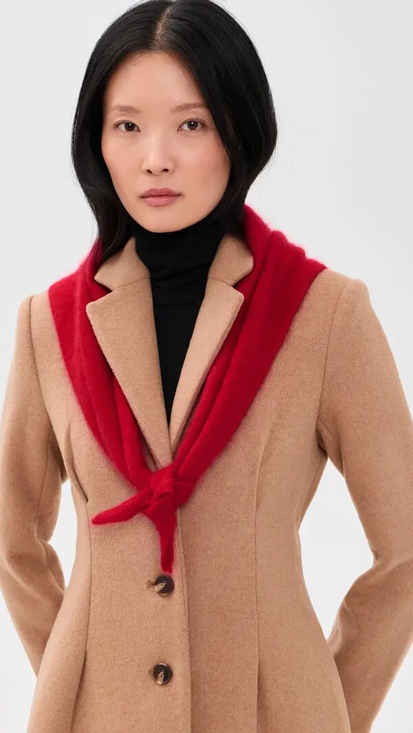 Rag & Bone Jada Brushed Cashmere Bandana Scarf