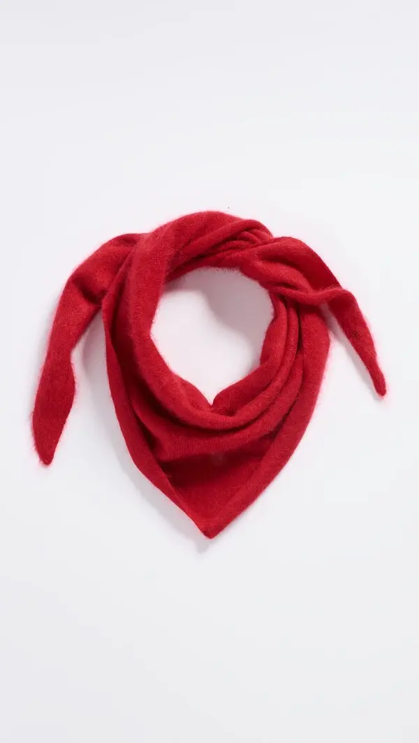 Rag & Bone Jada Brushed Cashmere Bandana Scarf