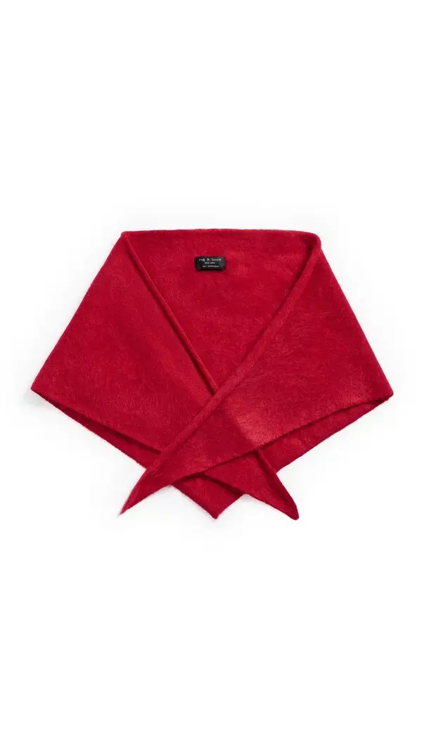 Rag & Bone Jada Brushed Cashmere Bandana Scarf