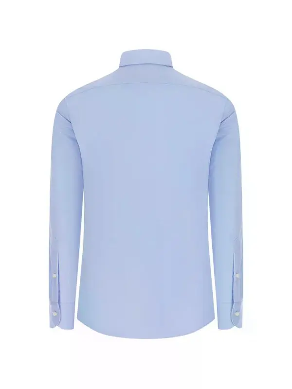 GUY ROVER Cotton Shirt - Blue