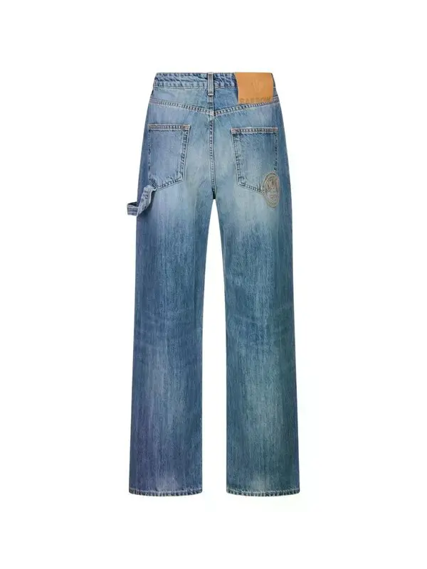 BARROW Logo-embroidered Carpenter Jeans