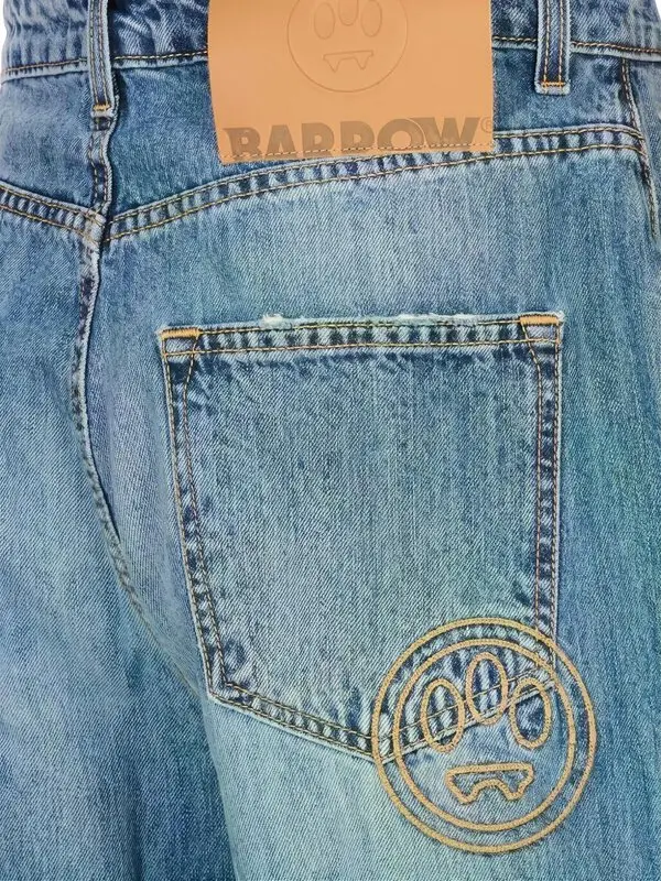 BARROW Logo-embroidered Carpenter Jeans