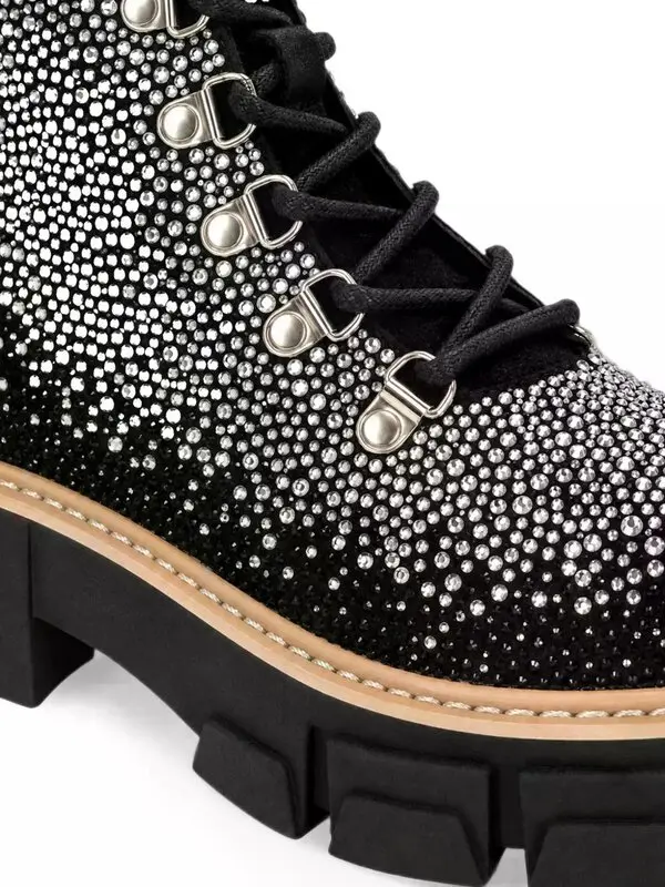 Philipp Plein Crystal-embellished Boots