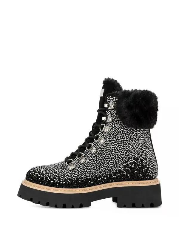 Philipp Plein Crystal-embellished Boots