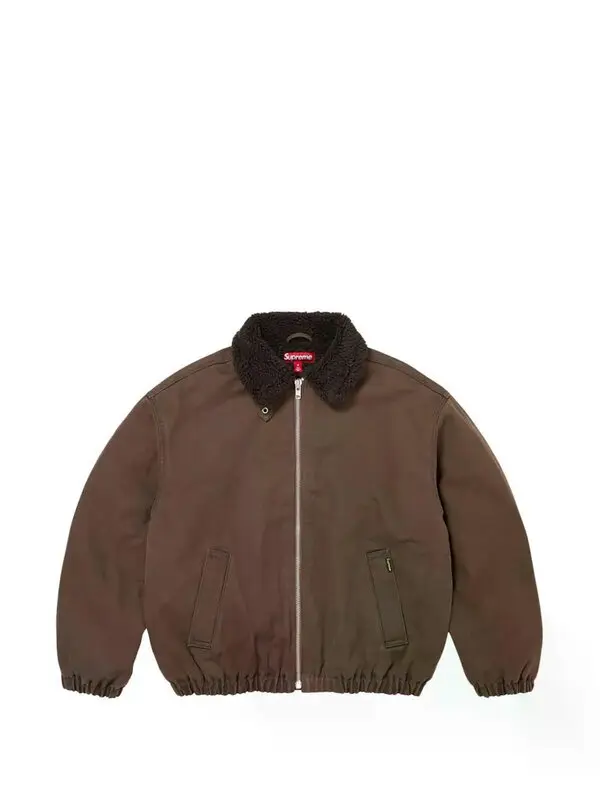 Supreme Faux-shearling Bomber Jacket