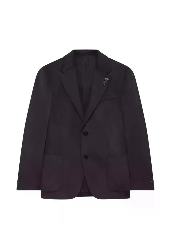 LARDINI Flower-brooch Single-breasted Jacket