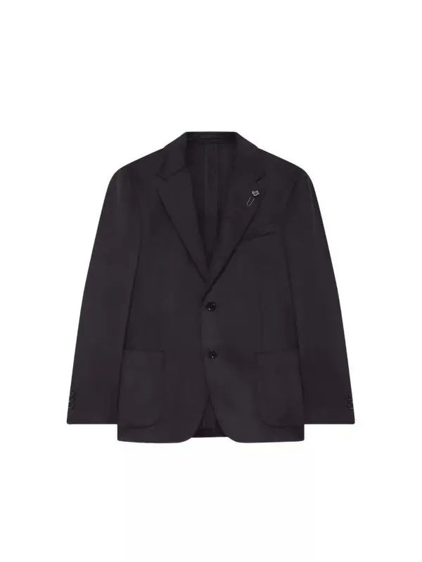 LARDINI Flower-brooch Single-breasted Jacket