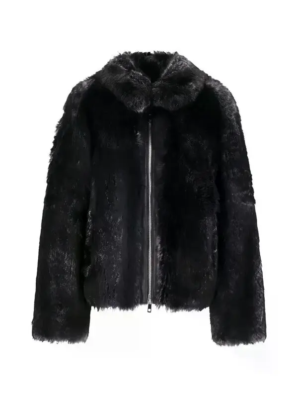 DESA 1972 K15182 High-collar Shearling Jacket