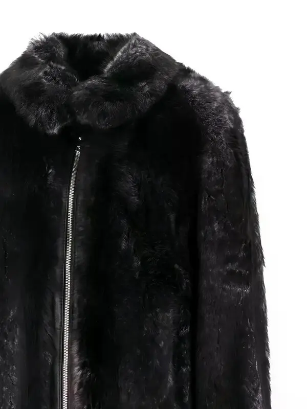 DESA 1972 K15182 High-collar Shearling Jacket