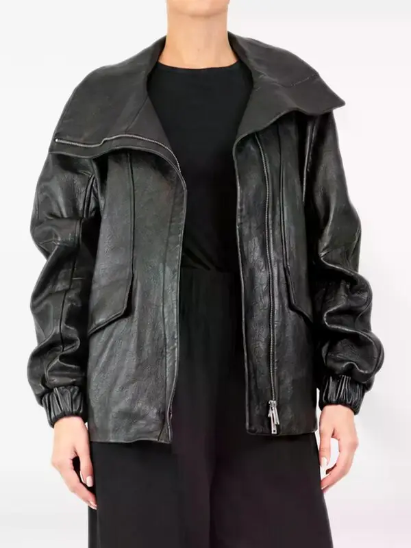 VSP Zip-up Leather Jacket
