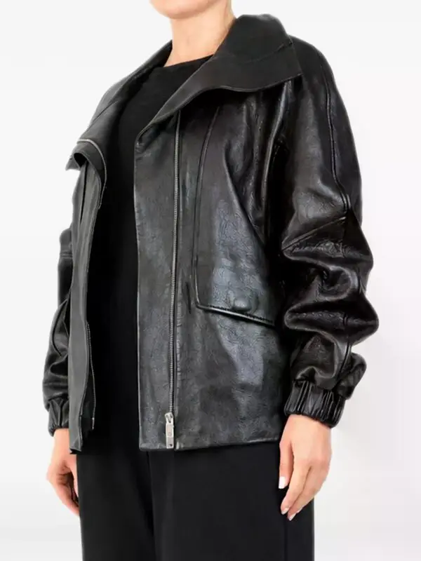 VSP Zip-up Leather Jacket