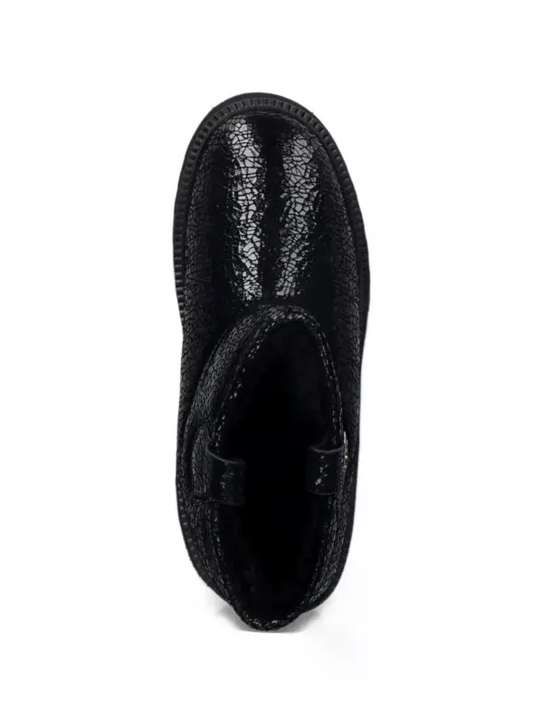 Pinko Martina 08 Cracked-effect Platform Boots