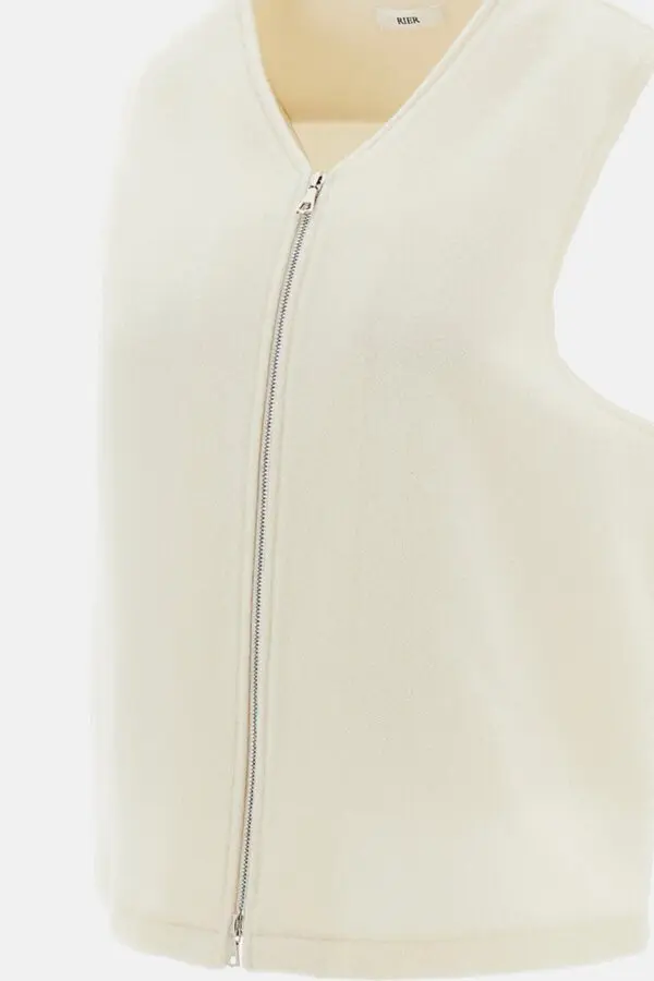 RIER Gilet Fleece City In Lana