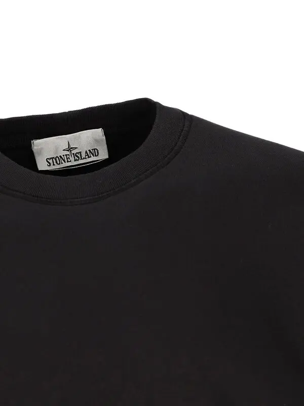 Stone Island Regular Fit Crewneck Sweatshirt With Raglan Sleeves
