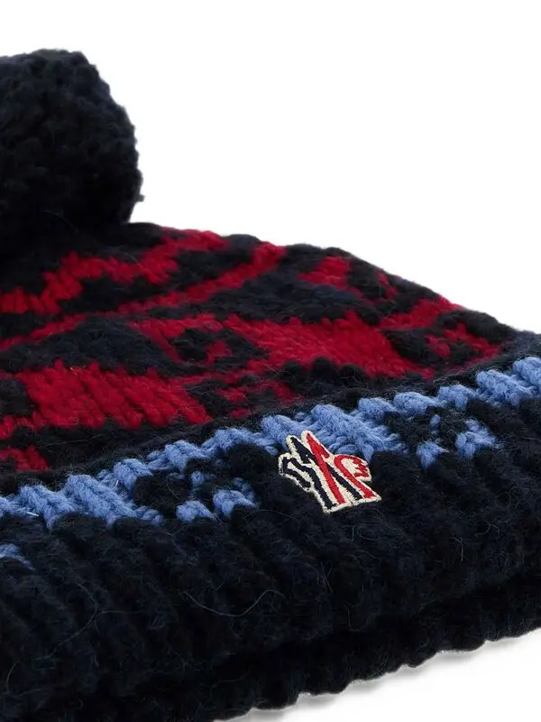 Moncler Grenoble: Wool And Alpaca Blend Pom-pom Beanie