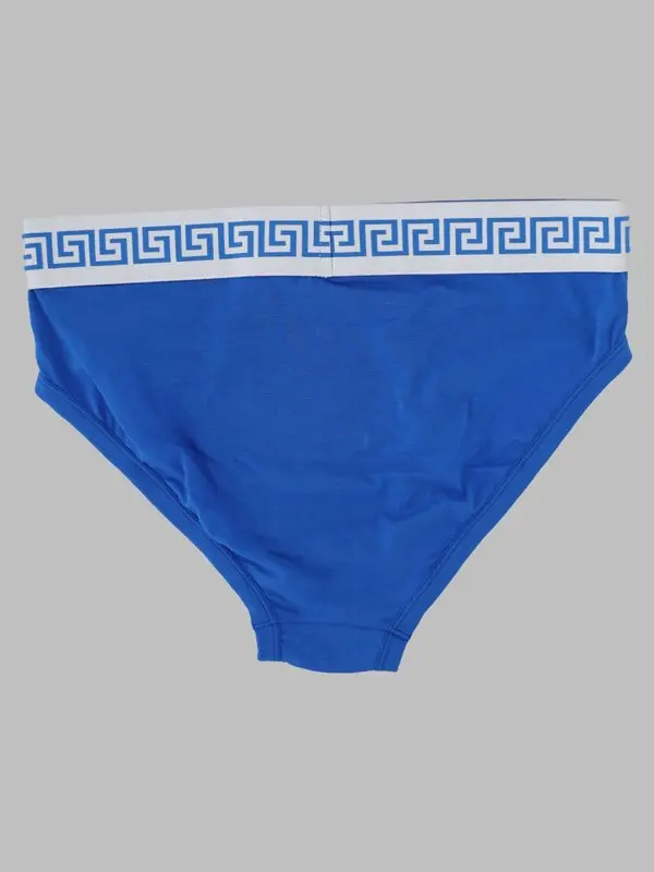 Versace Slip In Jersey Di Cotone