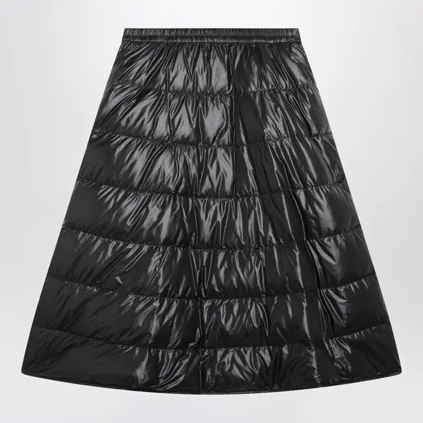Moncler Quilted Padded Midi Skirt
