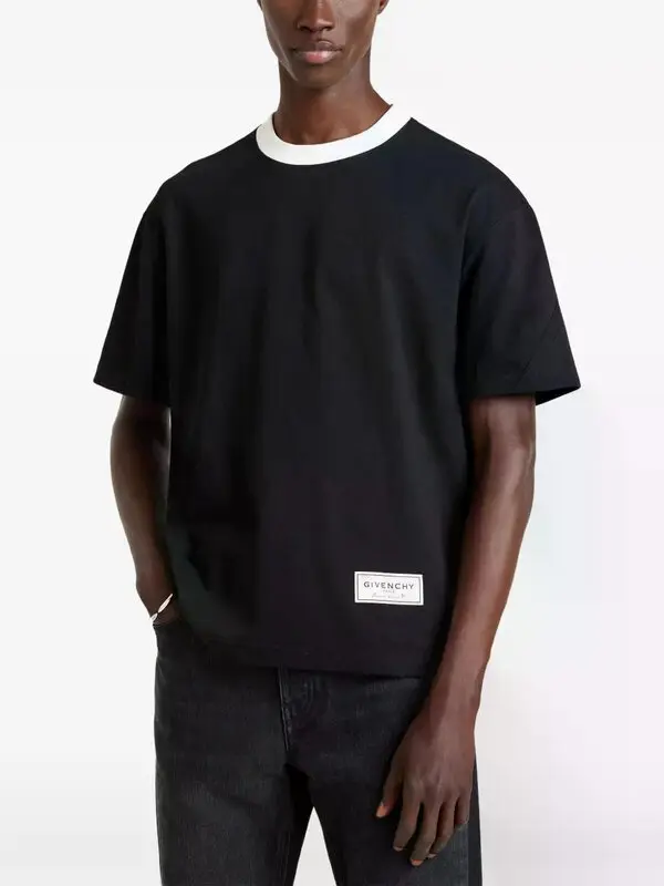 Givenchy Couture Seam T-shirt In Cotton