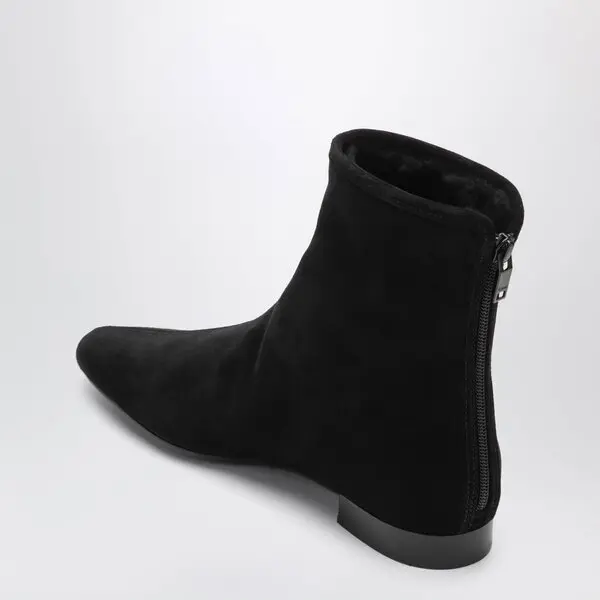 TOTEME Pointed Ankle Boots In Suede
