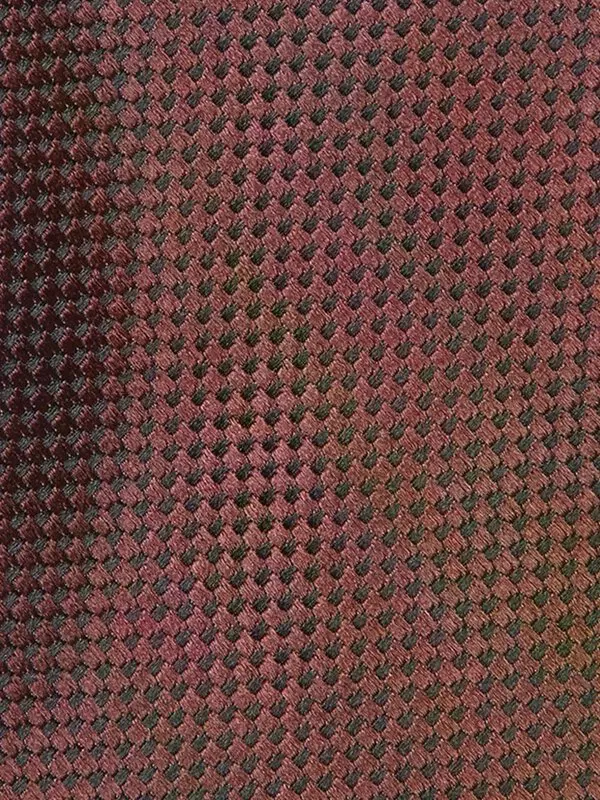 TOM FORD Basket-weave Silk Tie - Red