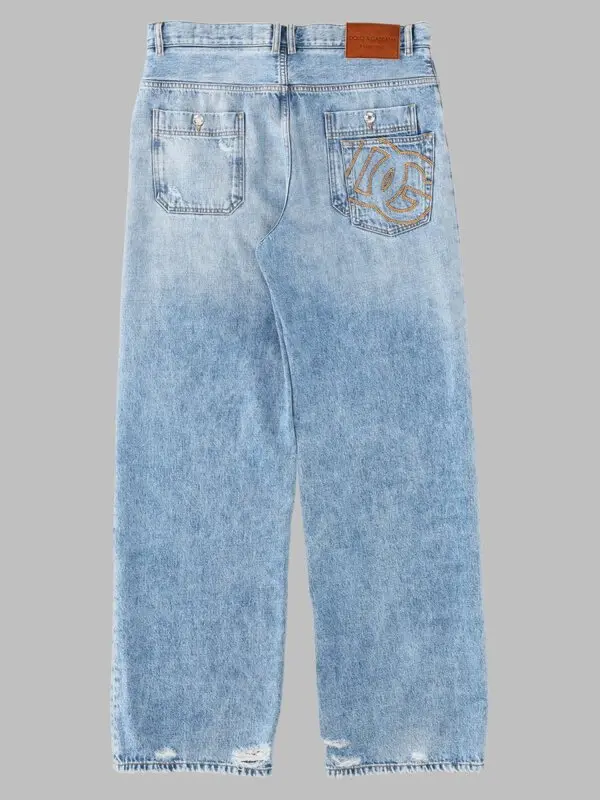 Dolce & Gabbana Jeans In Denim Di Cotone