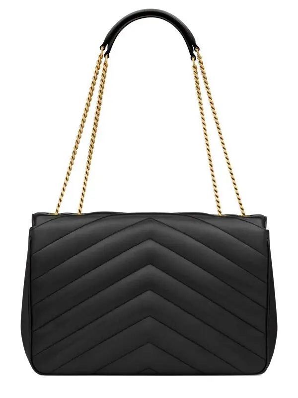 Saint Laurent Borsa Loulou Large - Black