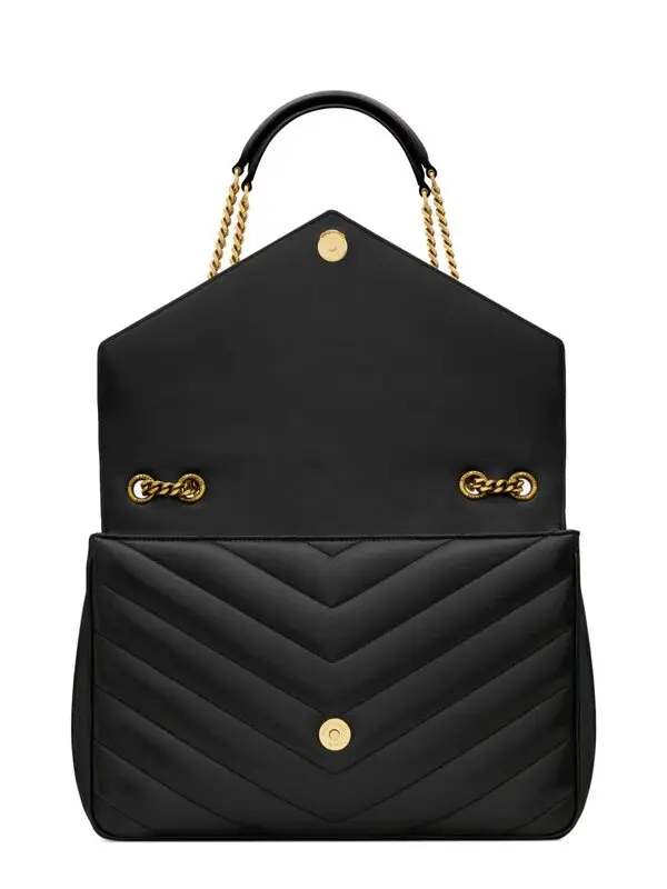 Saint Laurent Borsa Loulou Large - Black