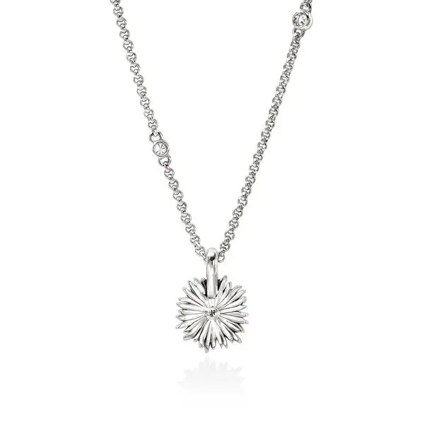 JOHNHARDY Wildflower Pendant Necklace Lab Grown Diamond