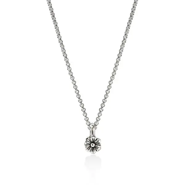 JOHNHARDY John Hardy Wildflower Pendant Necklace 1.5mm