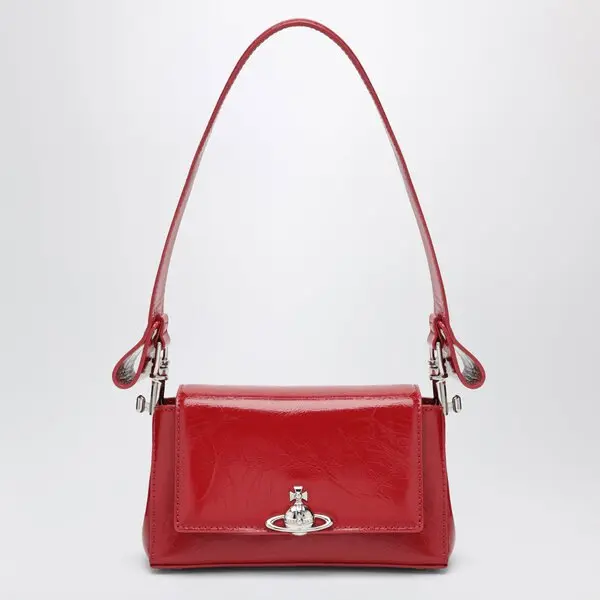 VIVIENNE WESTWOOD Hazel Small Leather Bag - Red