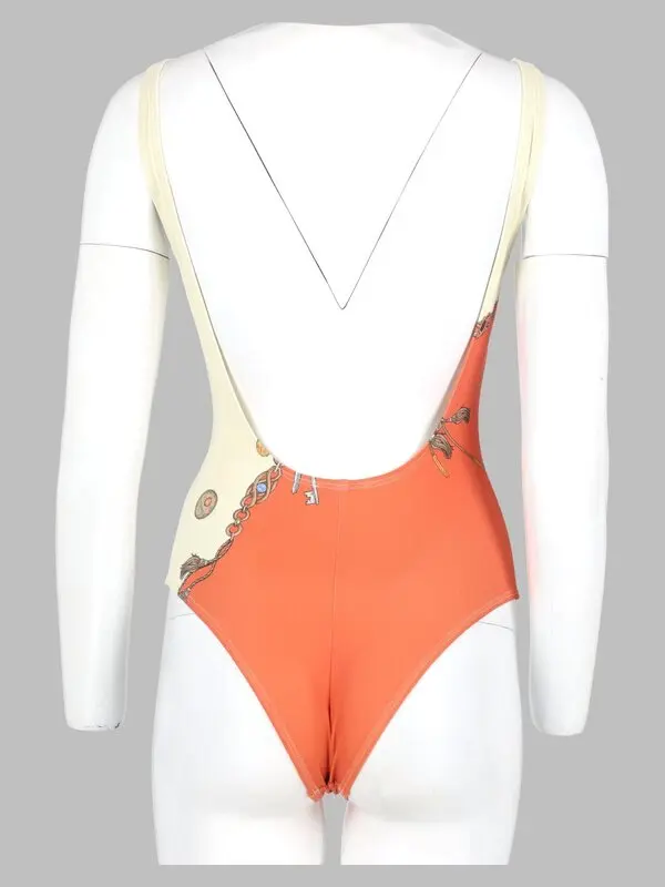 Versace Costume Da Bagno Intero Con Stampa