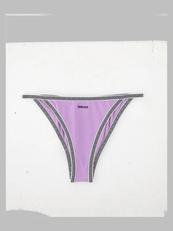 Versace Slip Bikini Con Greca