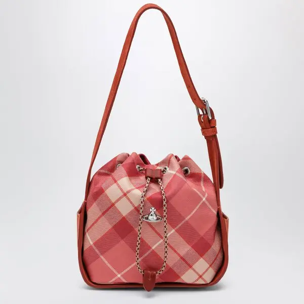 VIVIENNE WESTWOOD Tartan Shoulder Bag