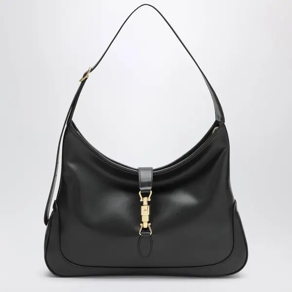 Gucci Jackie 1961 Leather Shoulder Bag - Black