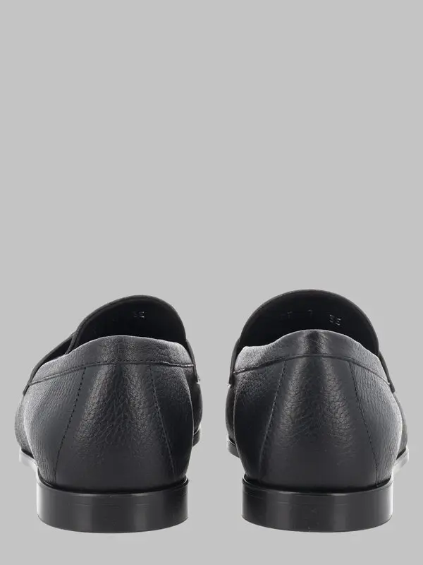 FERRAGAMO Mocassino Con Fibbia Gancini