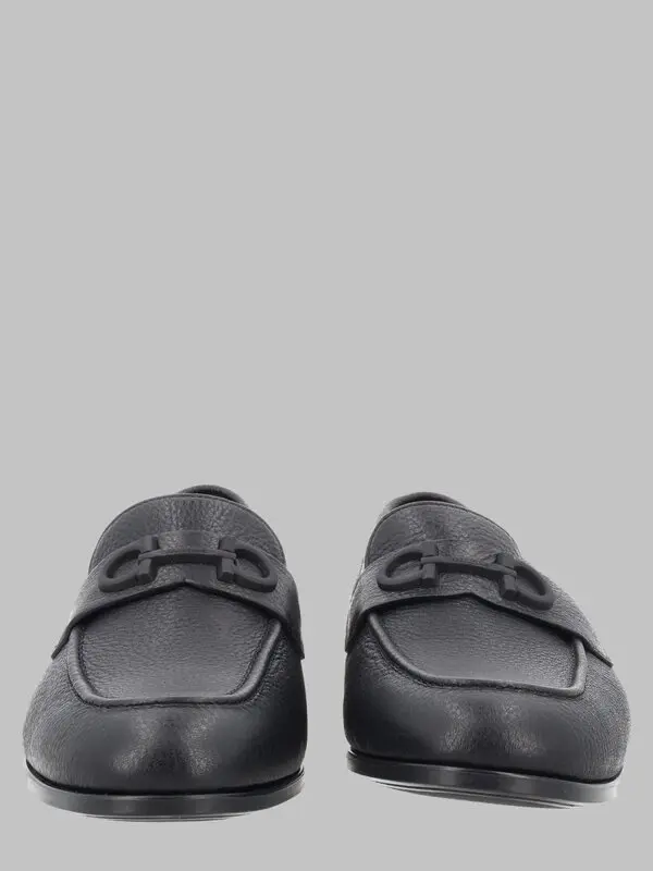 FERRAGAMO Mocassino Con Fibbia Gancini