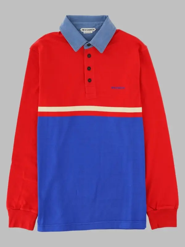 JW Anderson Polo In Cotone Con Logo