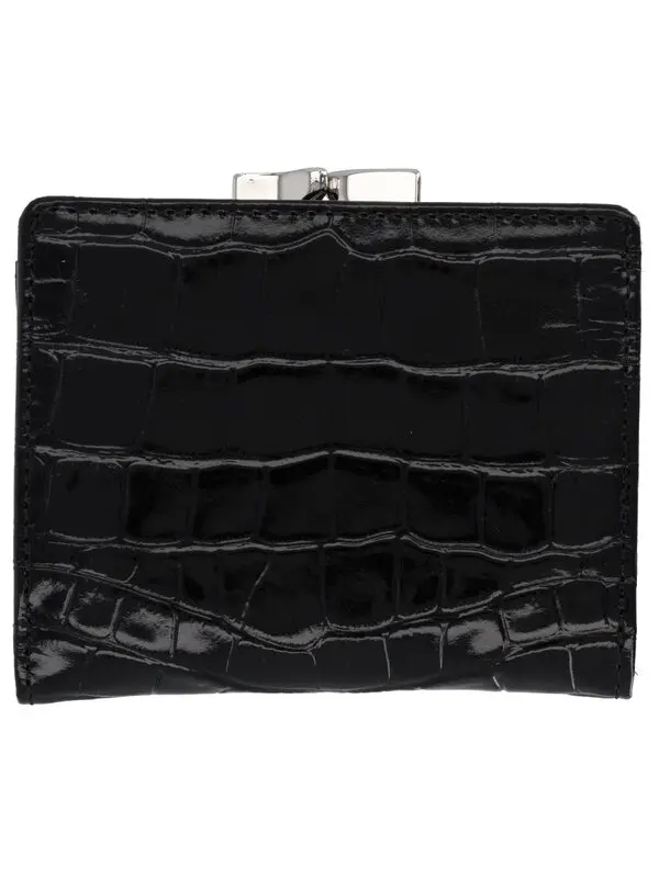 VIVIENNE WESTWOOD Portafoglio Small Frame - Black