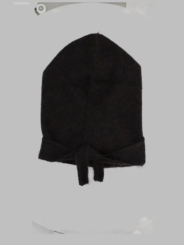 GANNI Balaclava In Misto Lana E Mohair