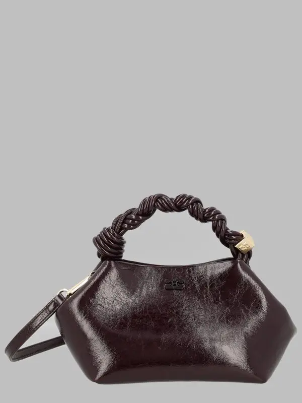 GANNI Borsa Bou Small - Brown