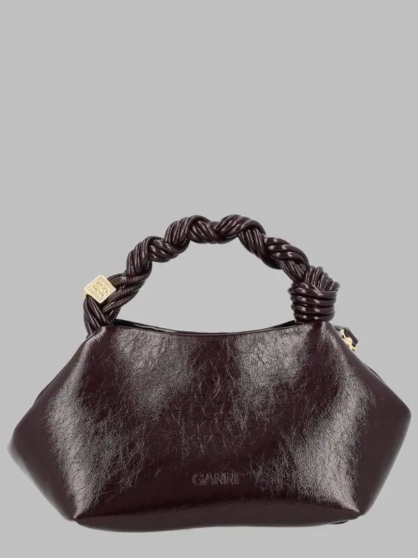 GANNI Borsa Bou Small - Brown