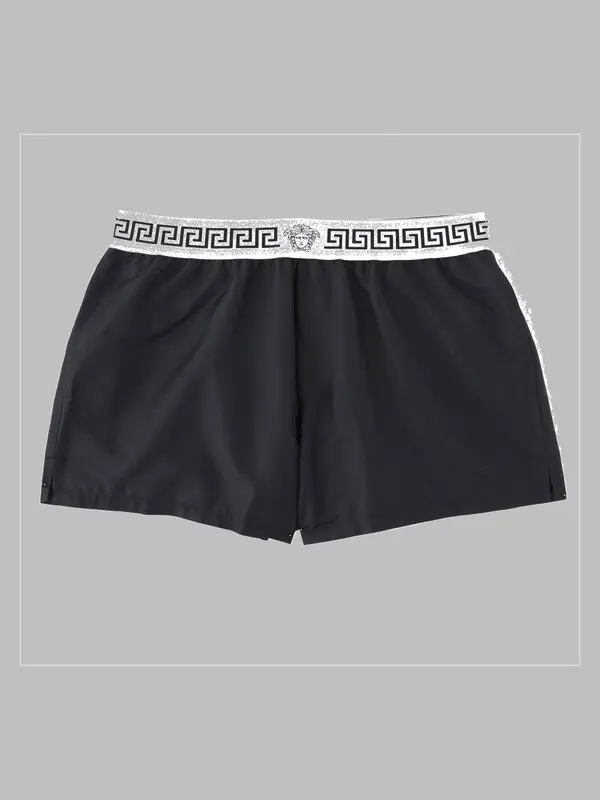 Versace Costume Da Bagno Con Greca