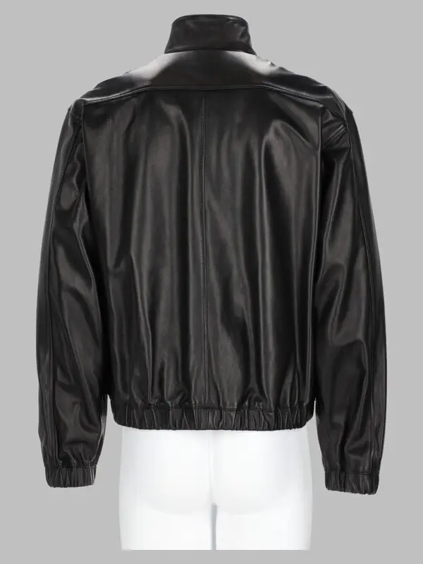 Saint Laurent Giacca Cassandre In Pelle